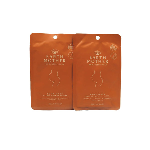 Wanderflower- Earth Mother Bump Mask Duo – Baby at the Bank